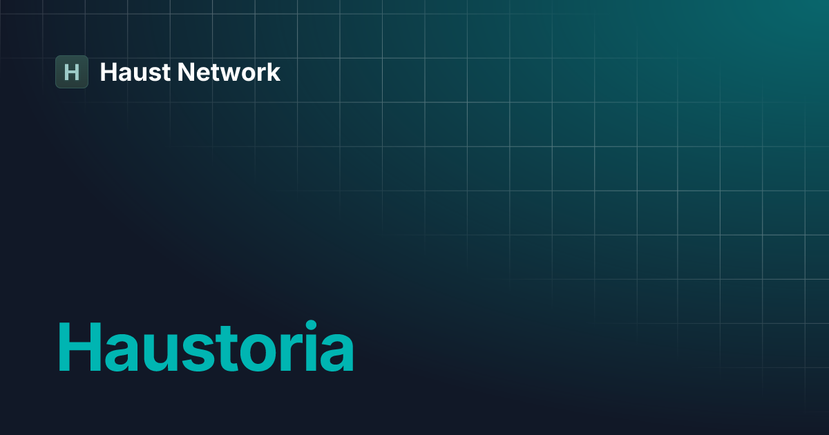 Haustoria | Haust Network